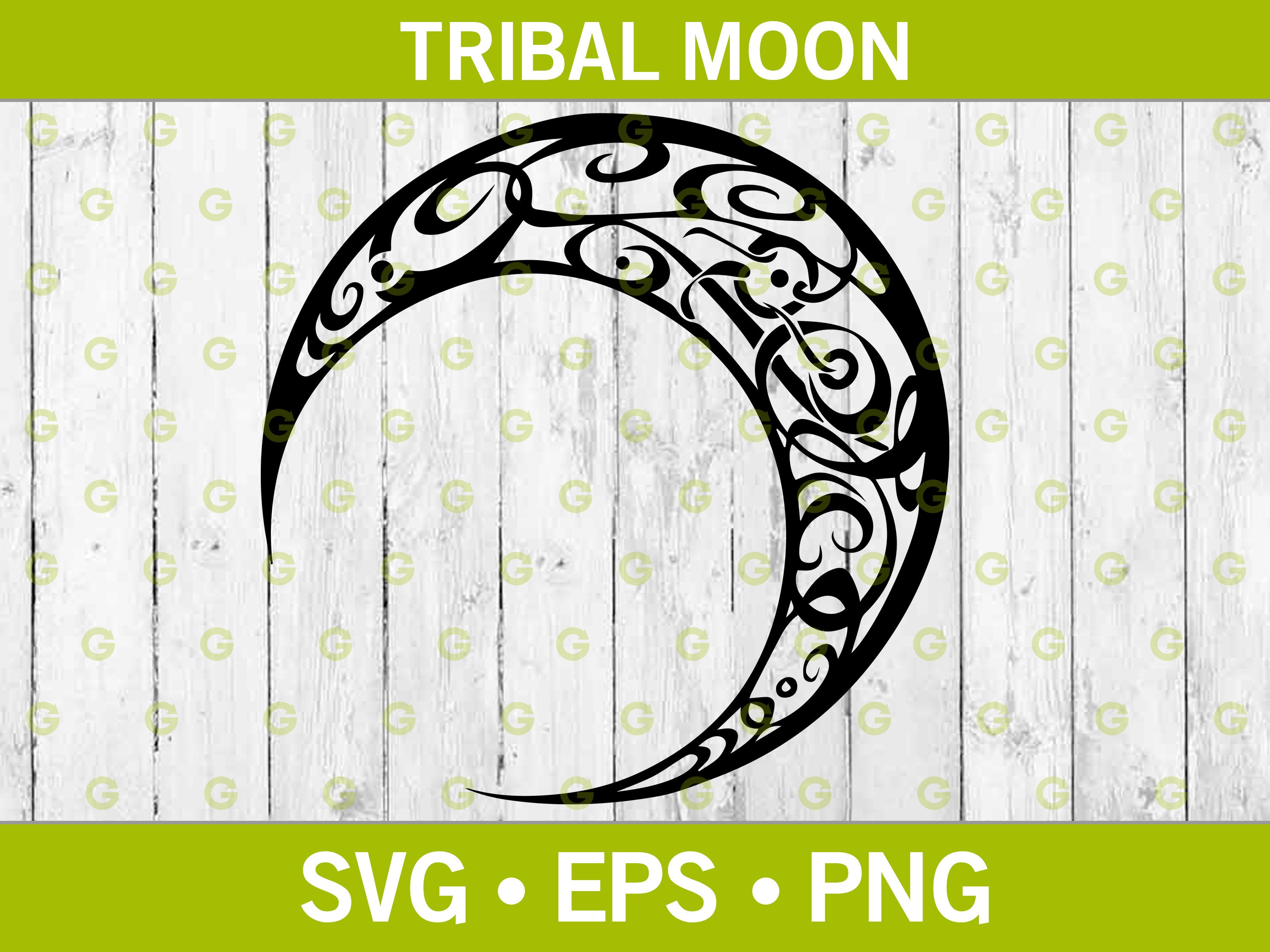 Tribal Moon Designs