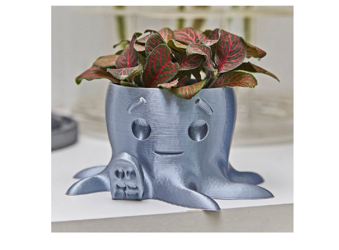Octopus Flower Pot / Octopus Planter / 3D Printing - Etsy