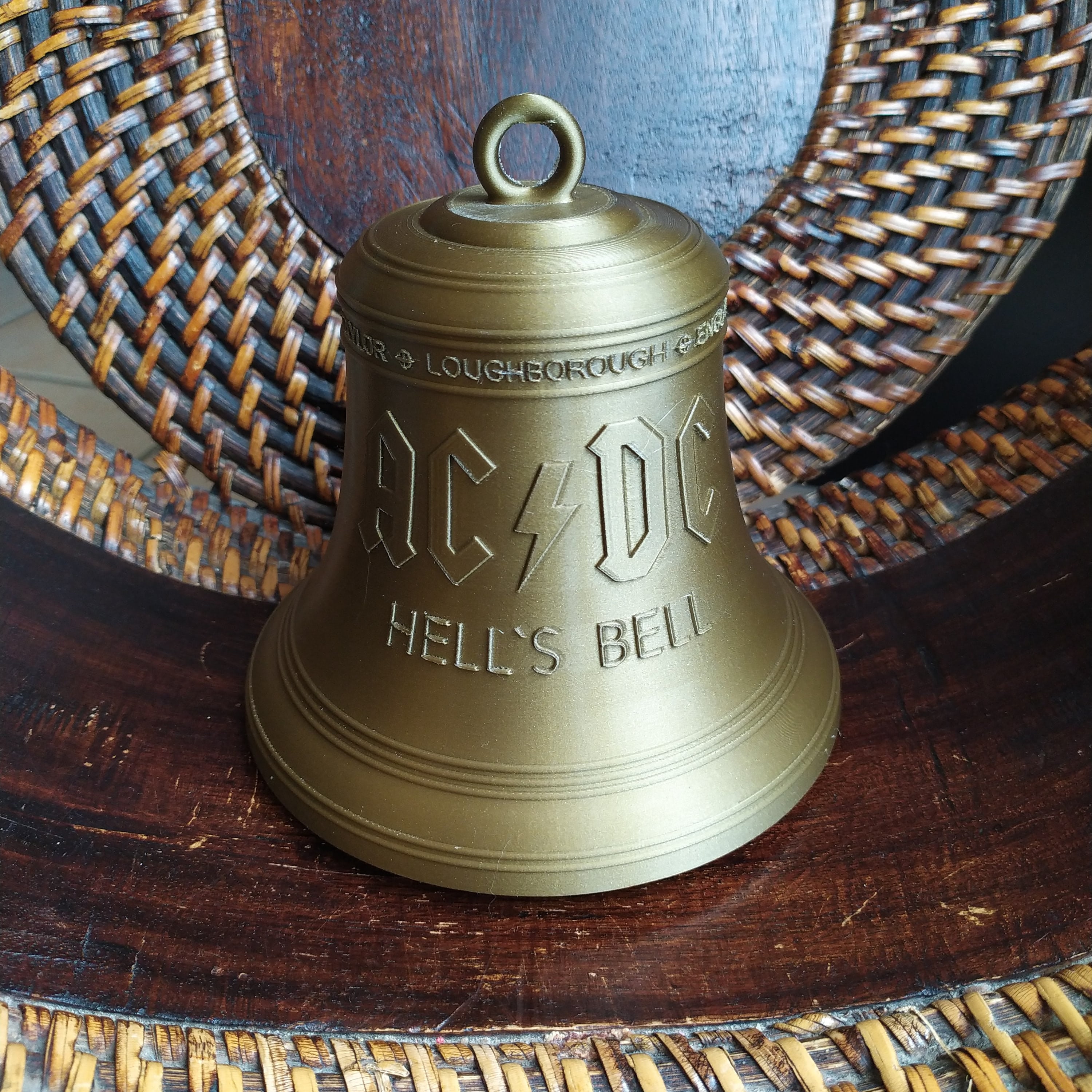 AC/DC Hells Bells Fan Art Bell 3D Print - Etsy Australia