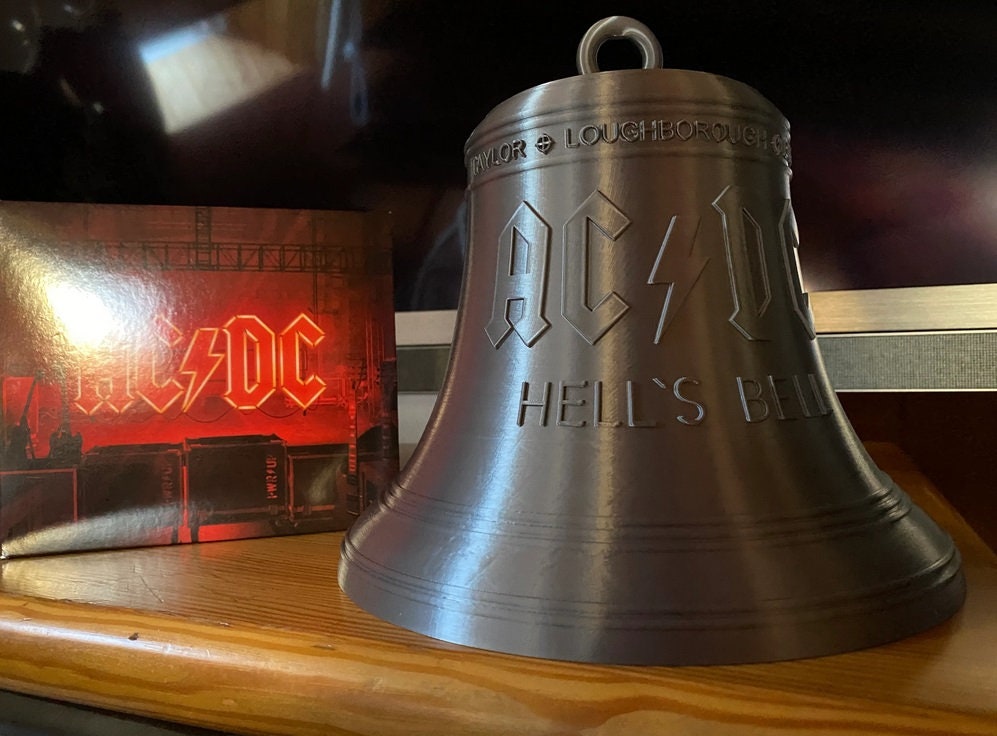 AC/DC Hells Bells Fan Art Bell 3D Print - Etsy Australia
