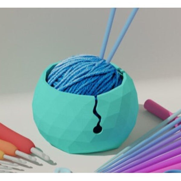 3d Printed Yarn Bowl - Etsy