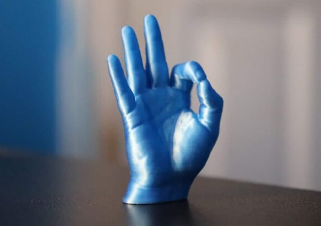 OK Hand Sign, Ok Hand Sculpture, 3D Print - Etsy