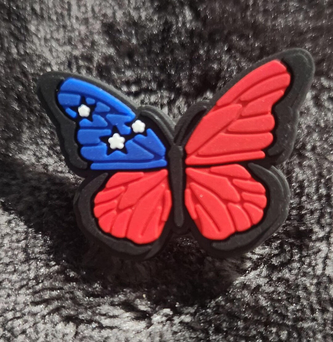 Tongan or Western Samoa Butterfly Croc Charms - Etsy