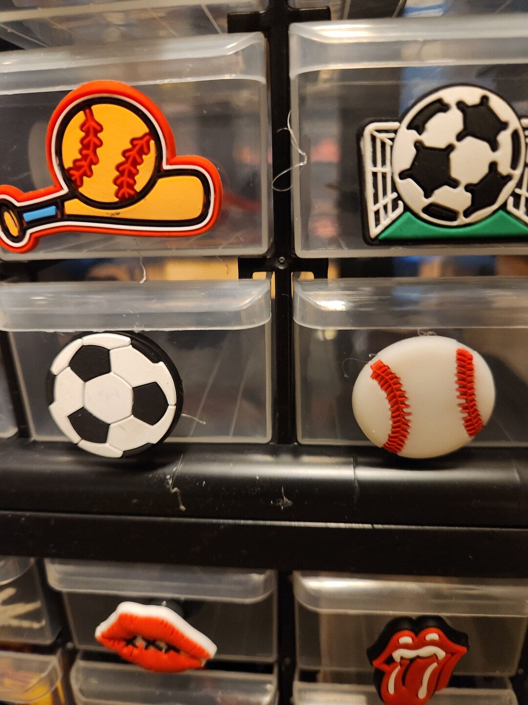 Sports Croc Charms Volleyball Soccer Baseball - Etsy