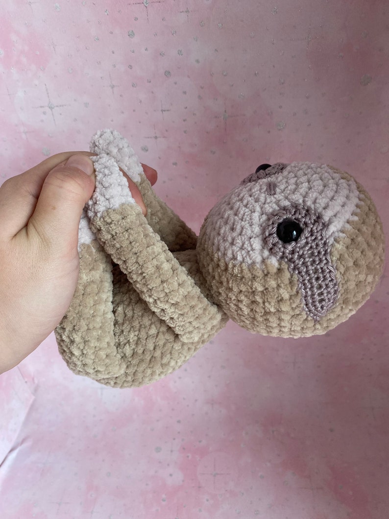 Seth Sloth Amigurumi Crochet Pattern/ PDF Digital Download. - Etsy