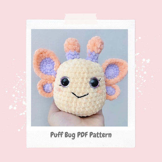 Kawaii Butterfly Bug Crochet Pattern. PDF Digital Download. - Etsy