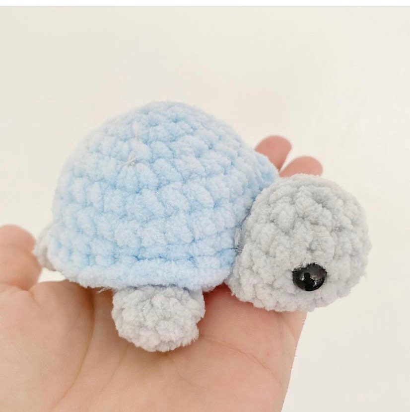 Baby Turtle Amigurumi Crochet Pattern. PDF Digital Pattern. - Etsy