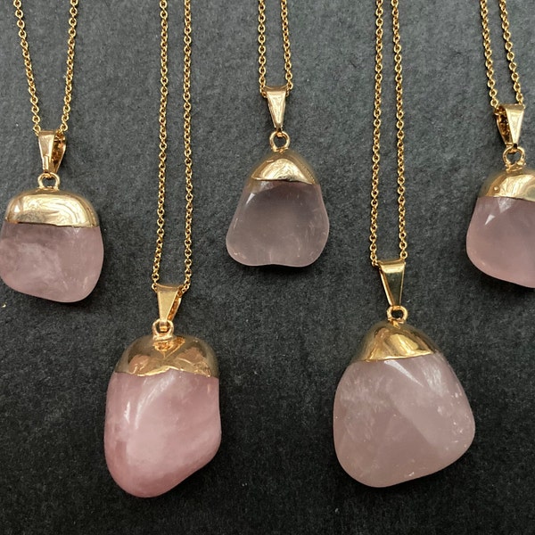 Tumbled Rose Quartz - Etsy