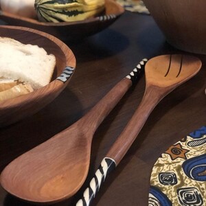 Wholesale Wood and Inlaid Bone Cutlery Set of 4 of 3 Pieces Each (12 ...