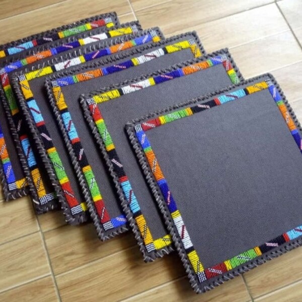 African Placemats - Etsy