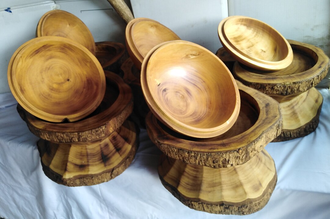 Wholesale! Exquisite Farmhouse Tree Trunk Table Top Food Serving ...
