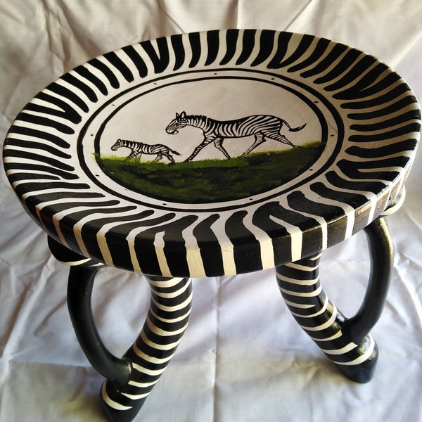 African Stool - Etsy