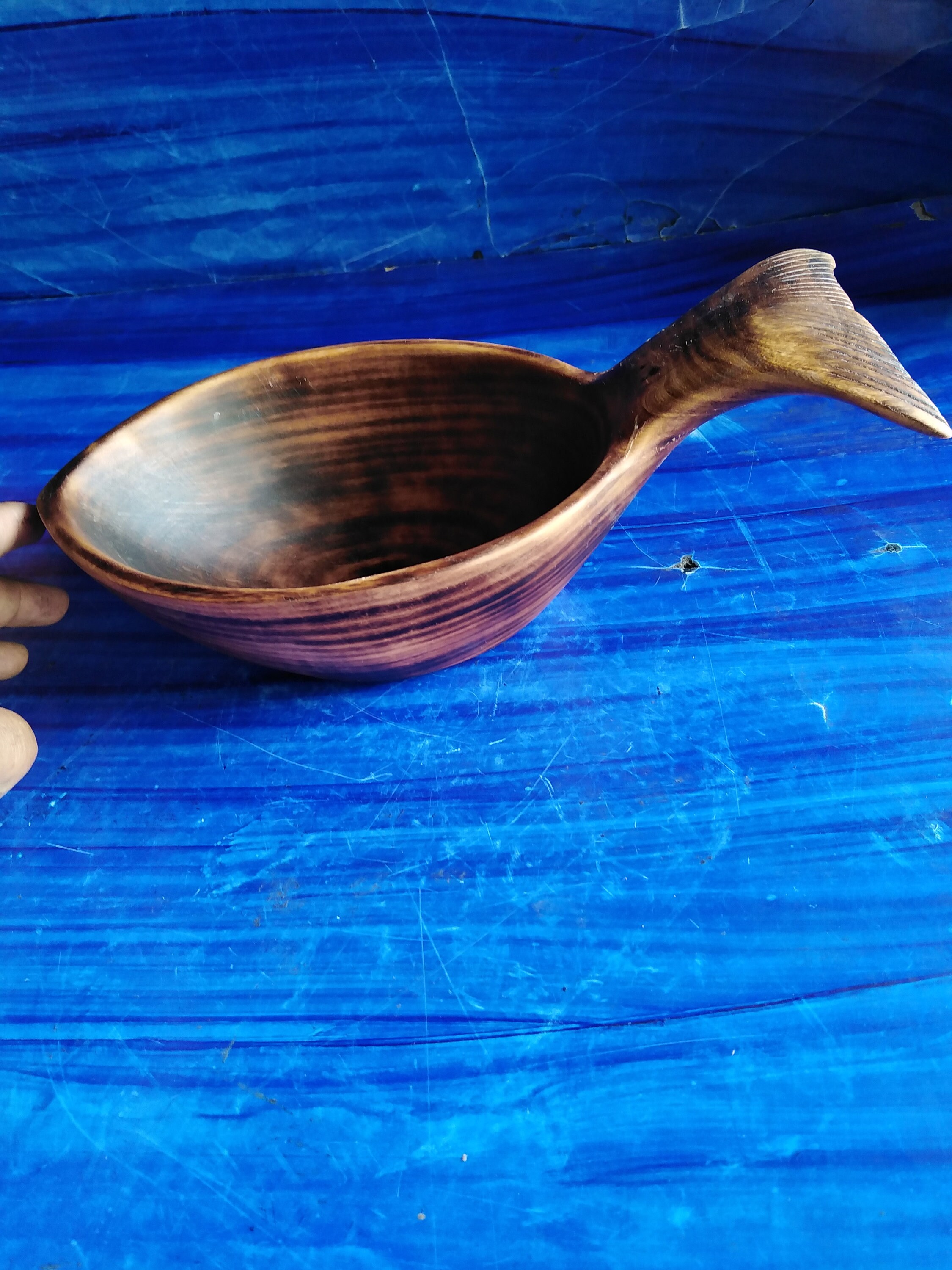 Personalised Vintage Fish Shaped Bowl. Hand-carved Antique - Etsy Australia