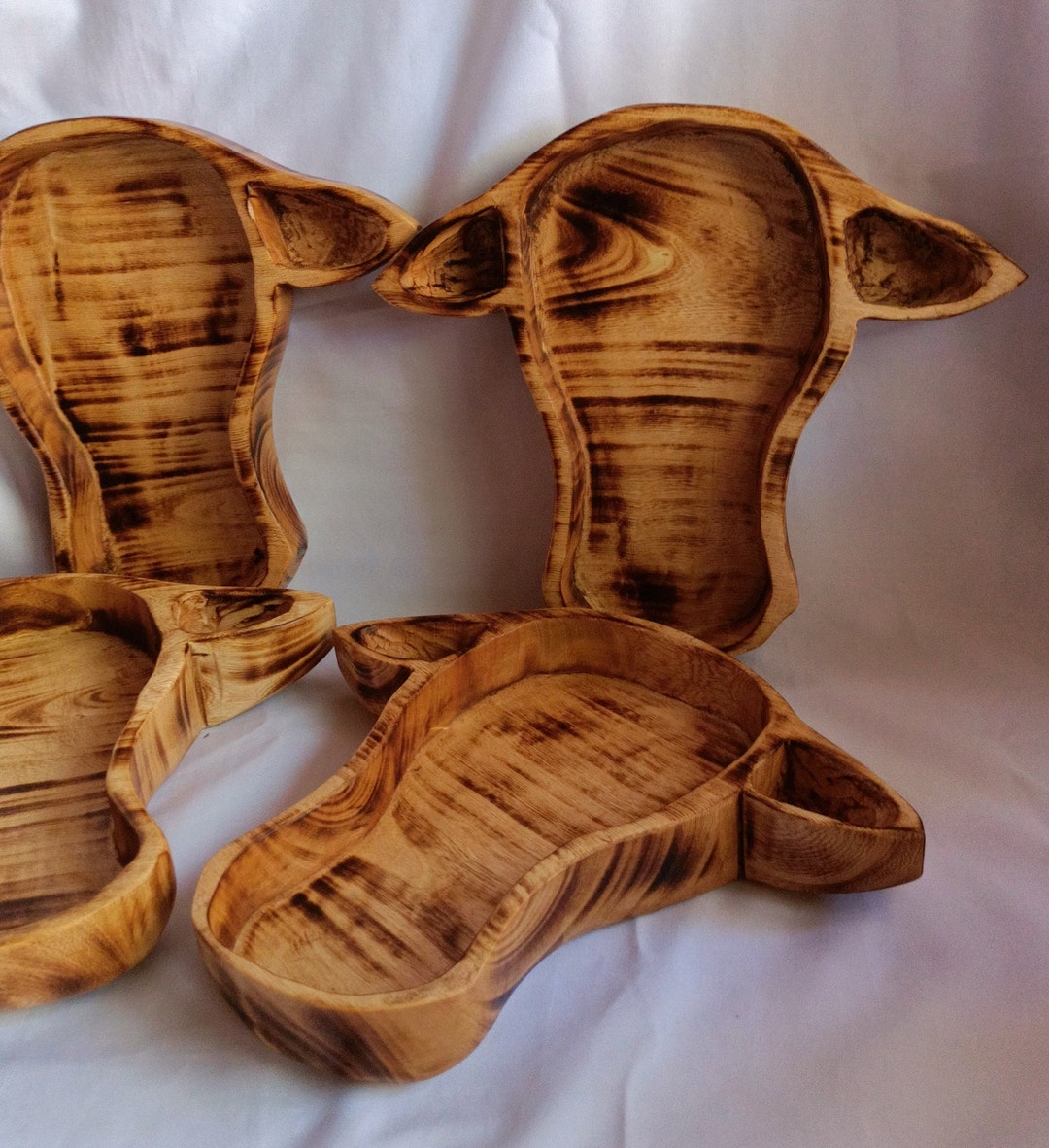 Wholesale Availability:handcrafted Cow Head Dough Bowls Set of 4 ...