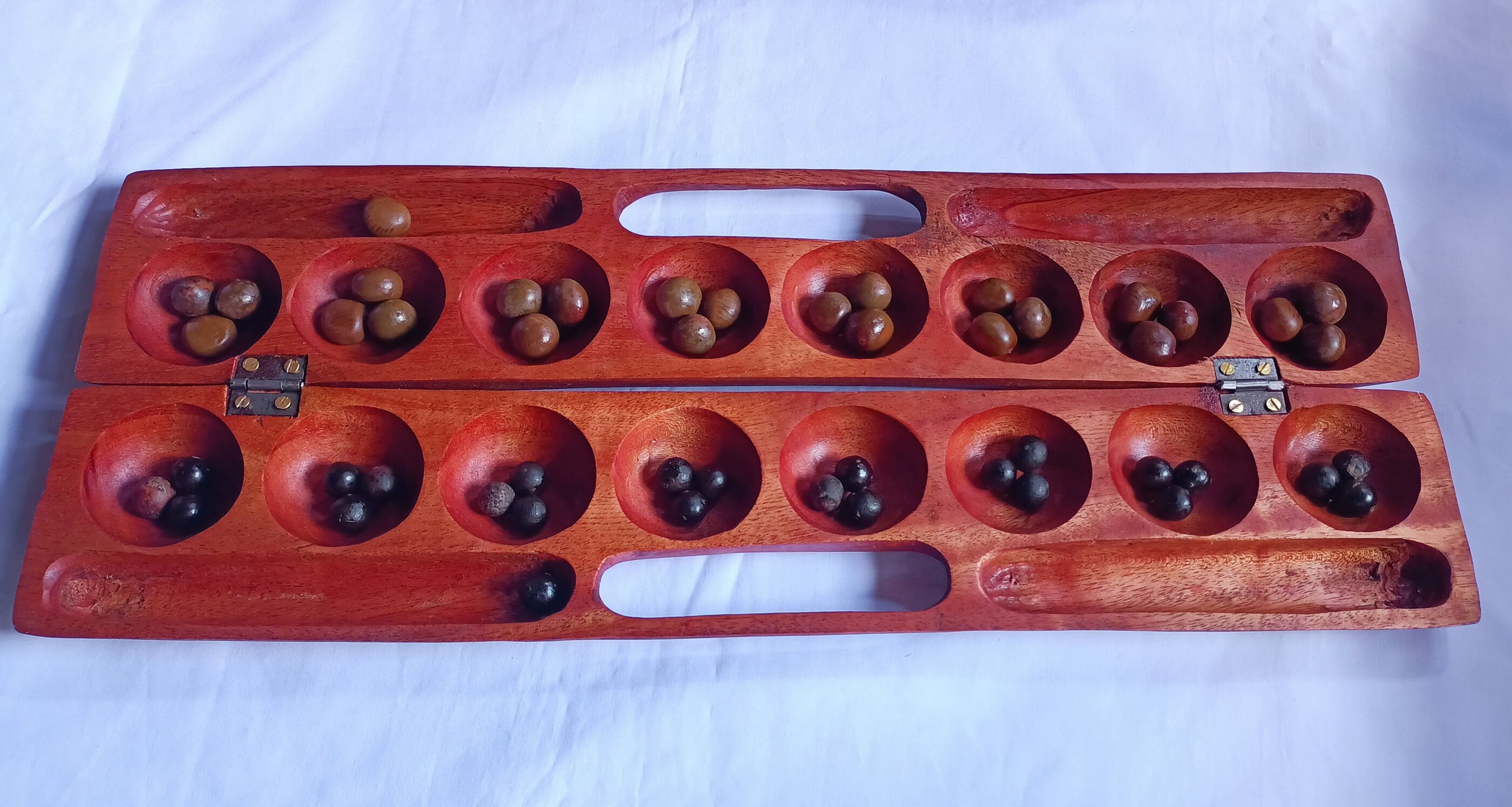Antique Mancala Board Game. Vintage Bao Board Game. - Etsy