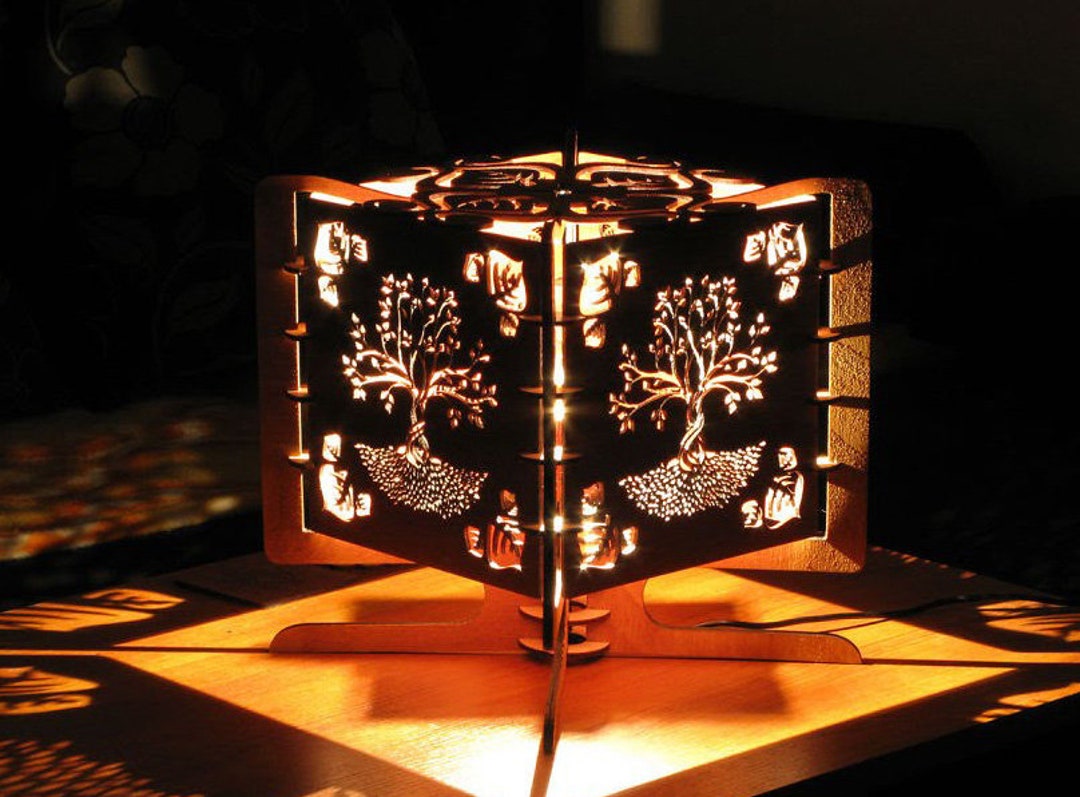Laser Cut Lantern Celtic Knot Pattern 320 - Etsy UK