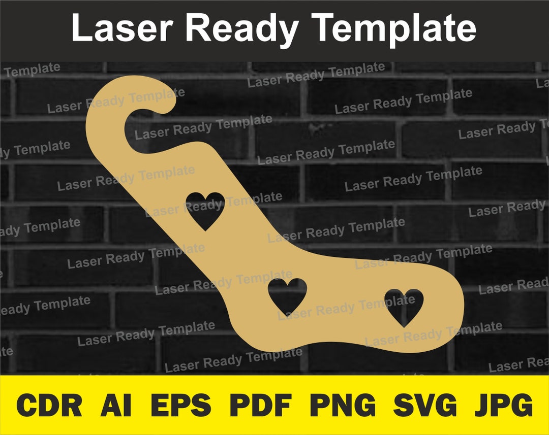 SOCK BLOCKERS. Laser Cut Template. Forms for Knitting Socks. Pdf, Ai ...