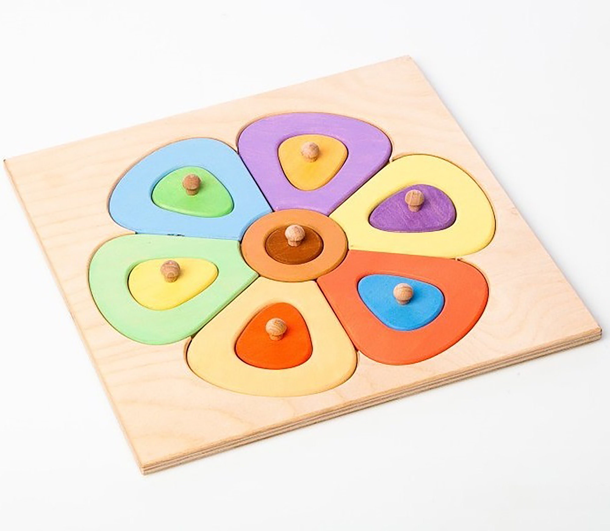 Laser Cut Montessori Early Educational Toy Color Learning Baby - Etsy