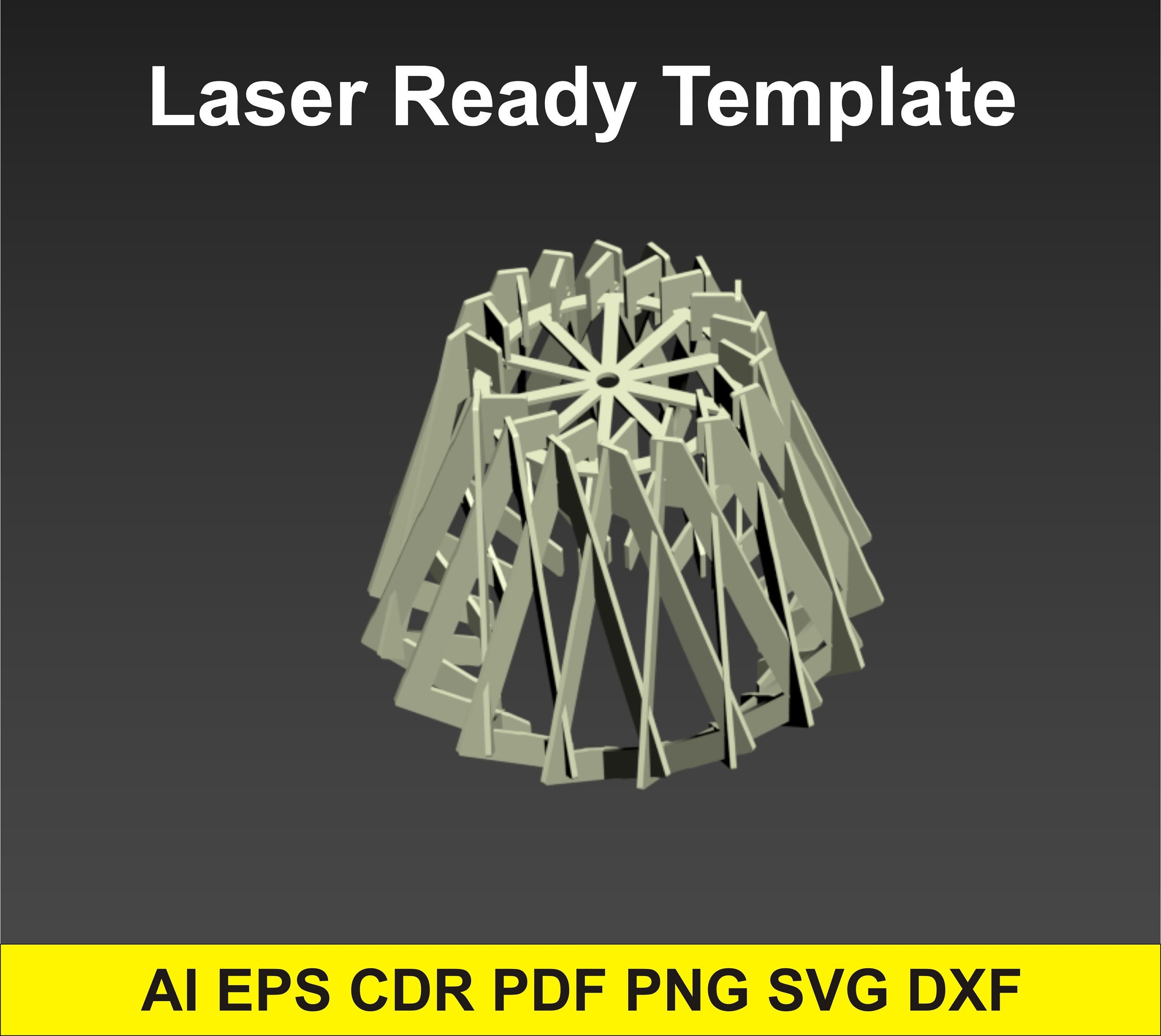 Parametric Wooden Lamp Cnc Wood Lamp Cnc Cnc Filefile - Etsy