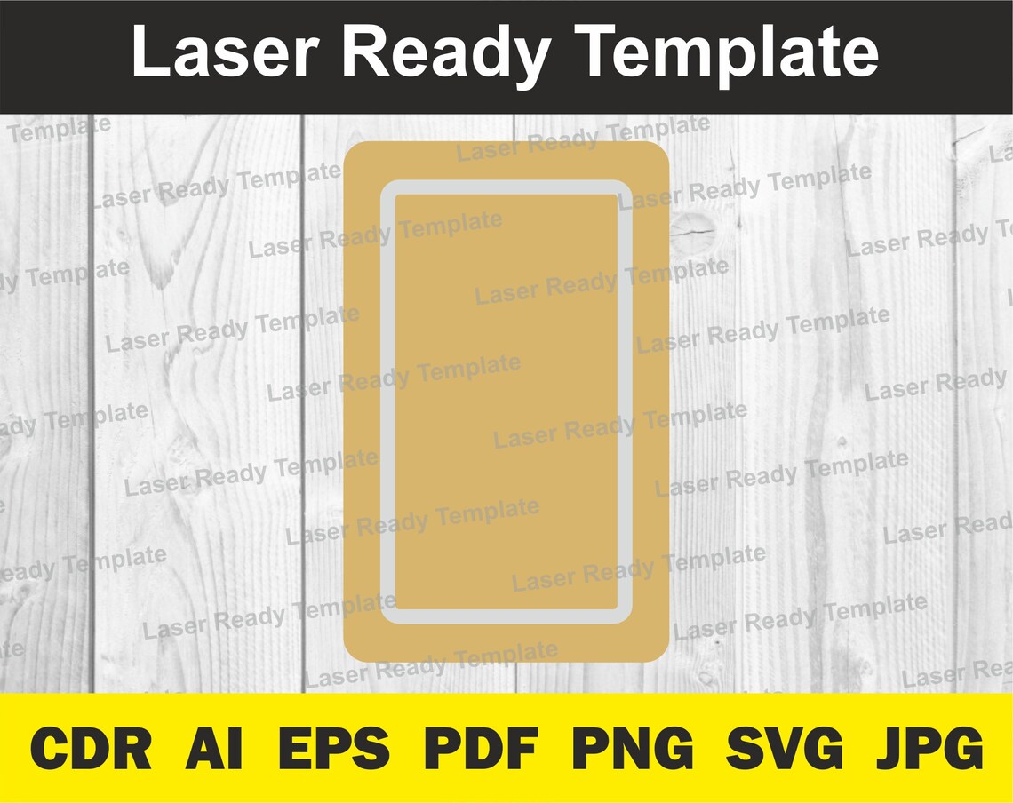 Cutting Board. Laser Cut Template. Cnc Cutting File. - Etsy