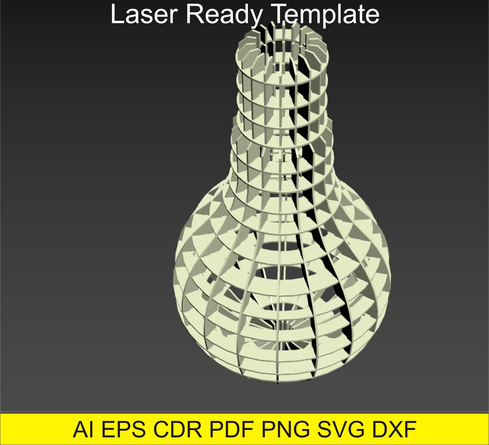 Parametric Lamp Cnc, Wood Lamp Cnc, Cnc File,file Cnc,laser Cutting,cnc ...