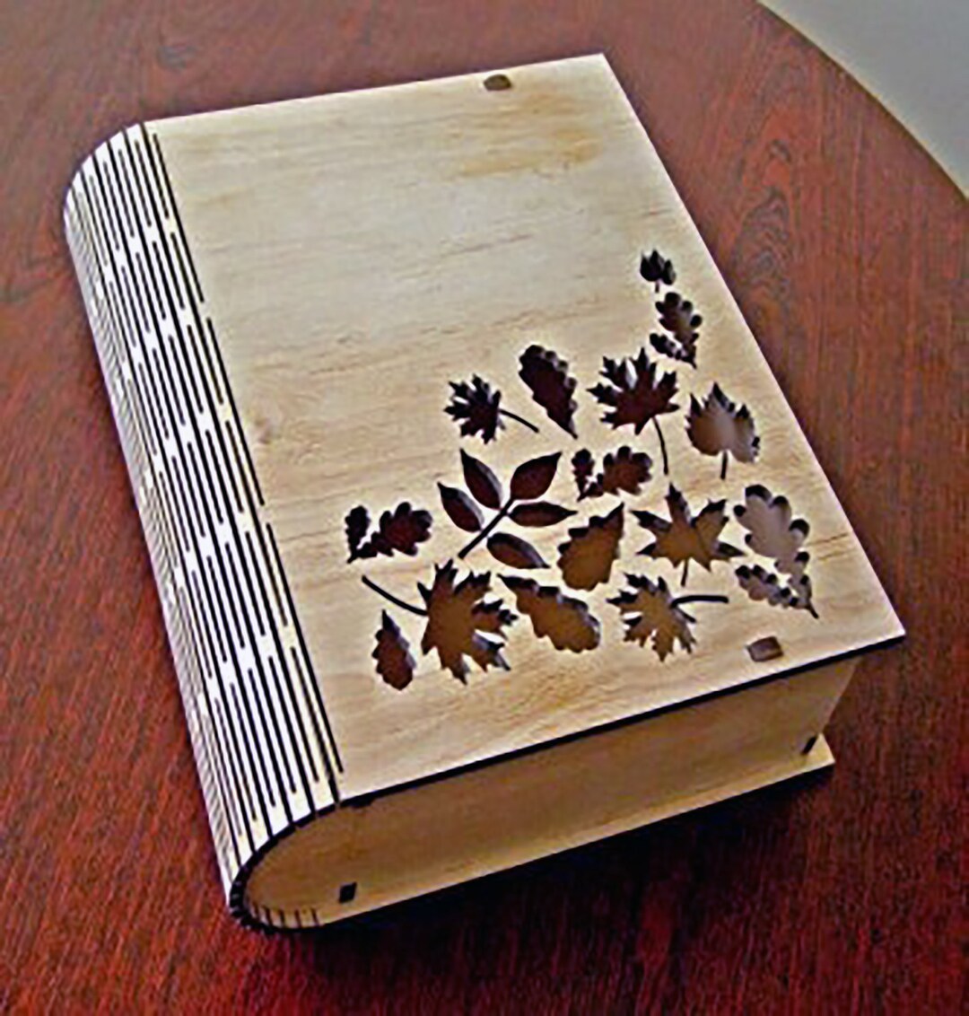 Laser Cutting Book Box 551 - Etsy