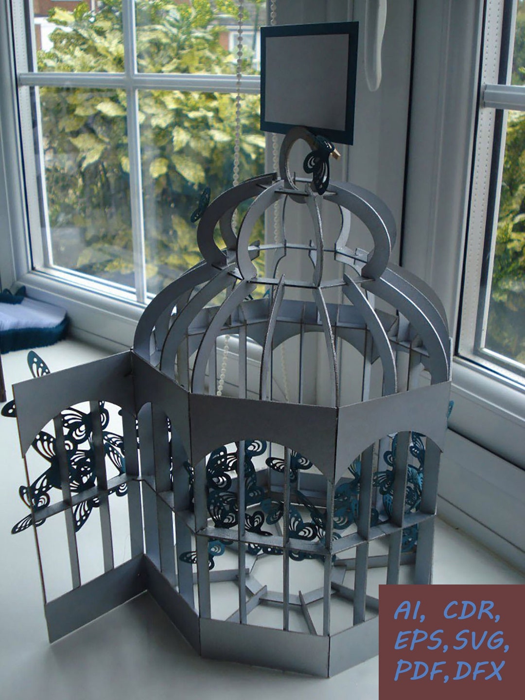Cnc Cutter Cage for Birds Vector Project - Etsy
