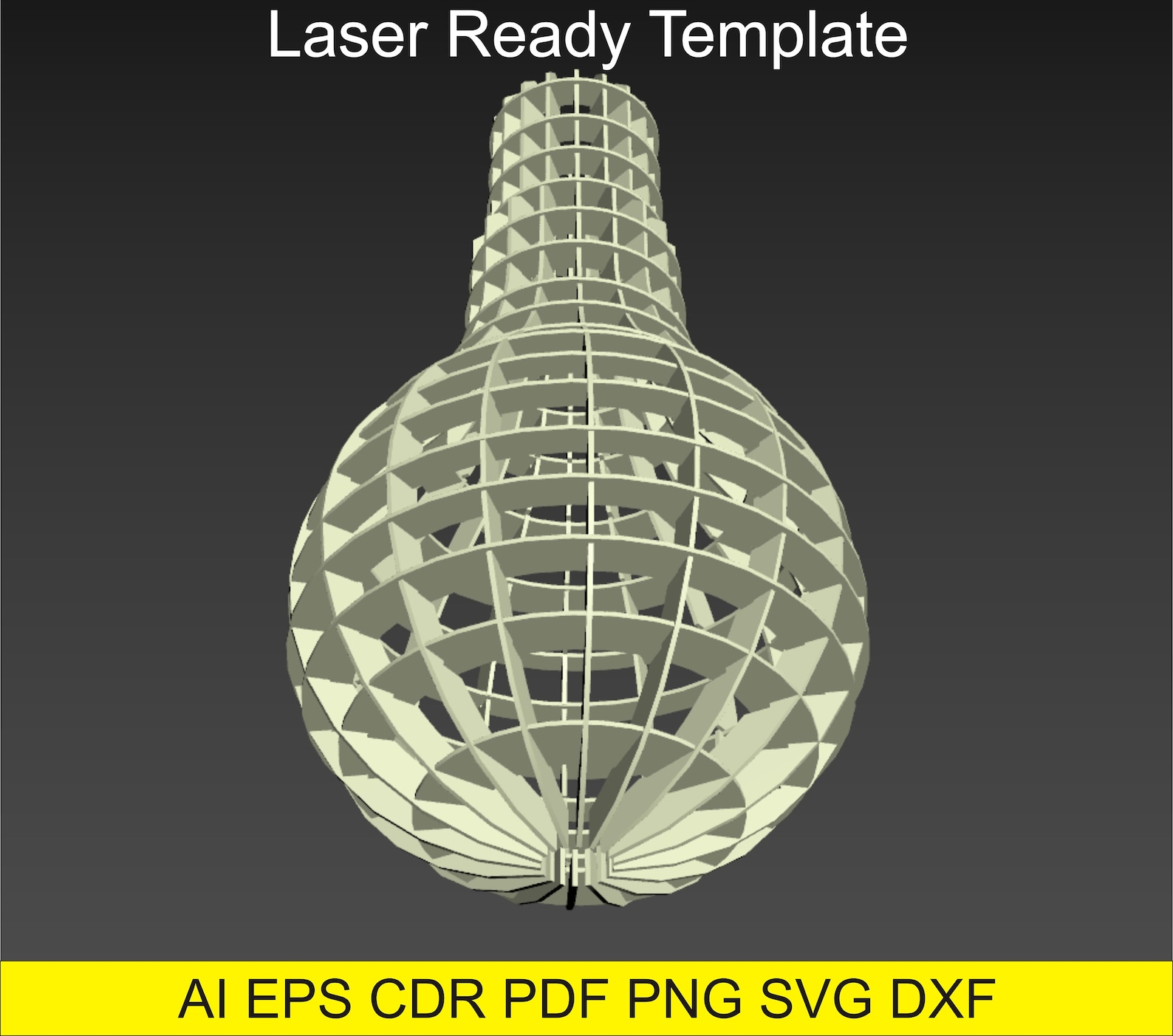 Parametric Lamp Cnc Wood Lamp Cnc Cnc Filefile Cnclaser Etsy