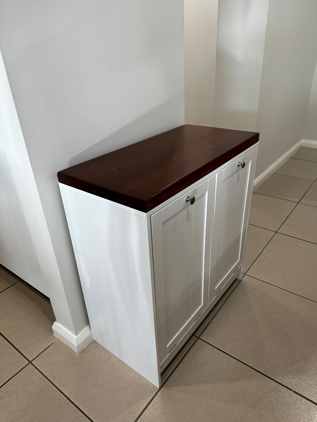 Small Table Topper Wood Table Top Hamper Topper Laundry Desk Topper ...