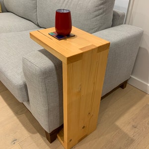 Side Table for Couch Arm Table for Sofa Arm Chair Arm Rest Table ...