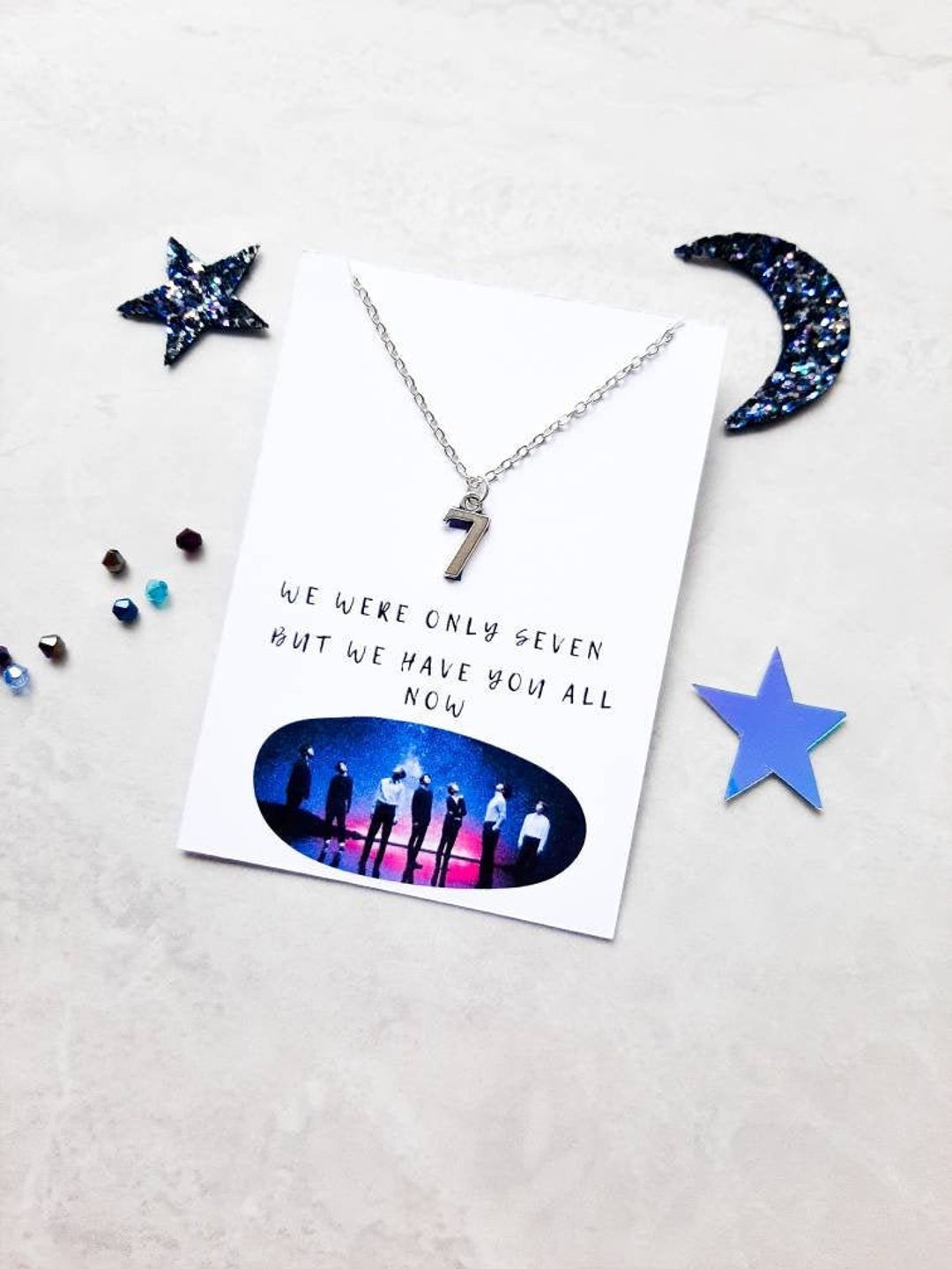 BTS Charm Necklace BTS We Are Bulletproof the Eternal - Etsy