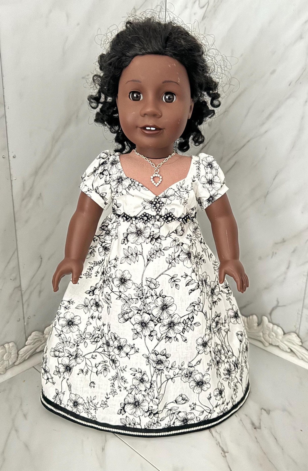 Regency Era Sweetheart Neckline Party Dress With Rhinestone Trim ...