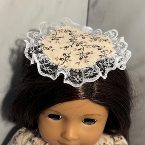 Colonial Gown With Cameo Jewel and Pinner Cap for 18" Doll - Etsy