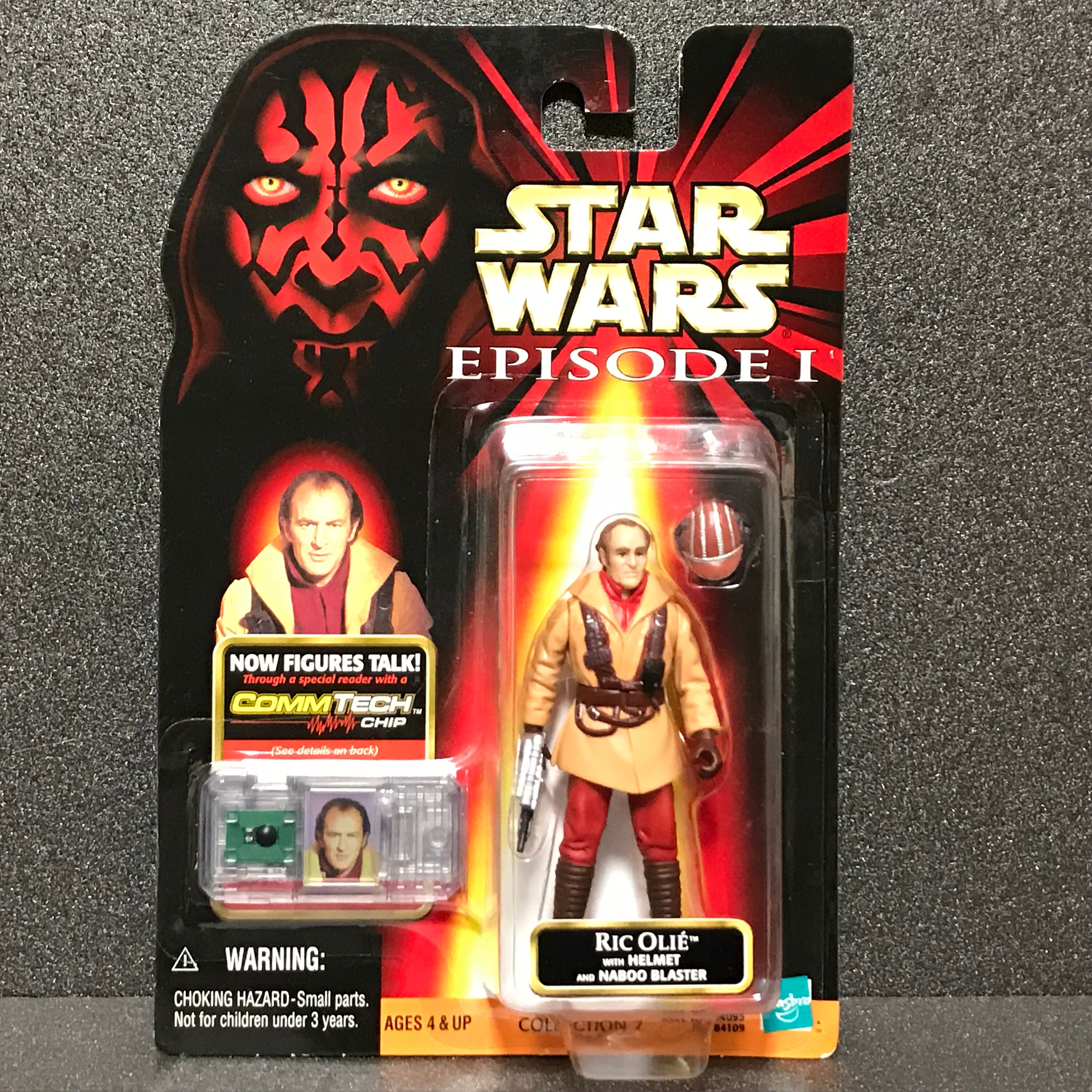 Star Wars Ric Olie With Helmet and Naboo Blaster Action Figure - Etsy