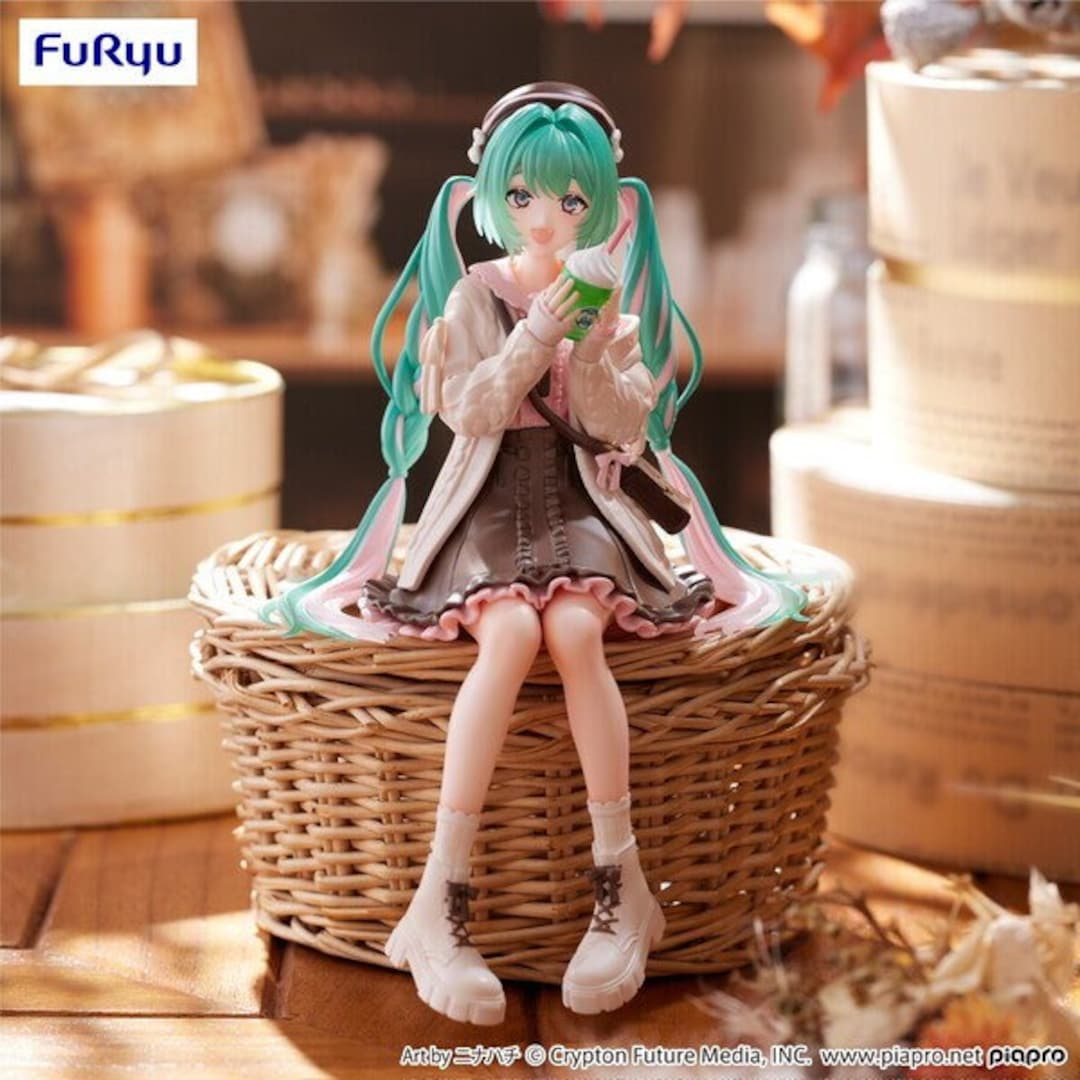 Hatsune Miku Autumn Date Vocaloid Noodle Stopper Figure Furyu JAPAN ...