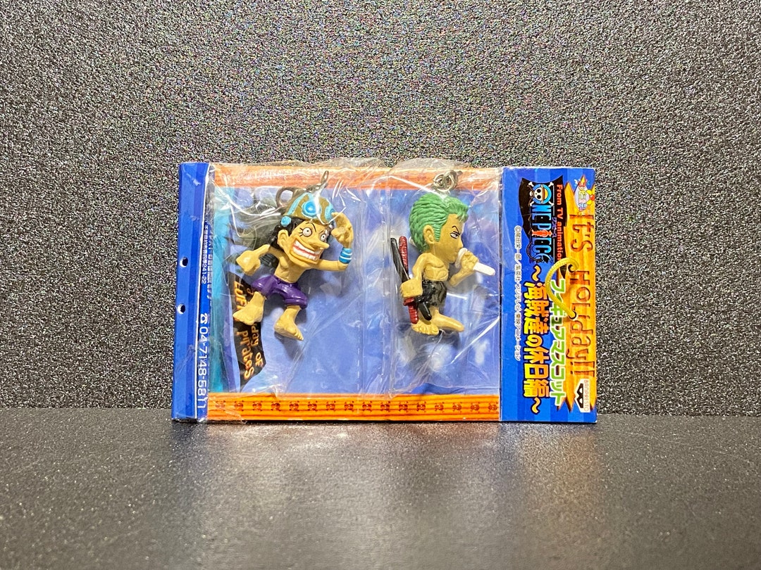 One Piece Usopp & Roronoa Mascot Figure It's Holiday Banpresto Japan ...