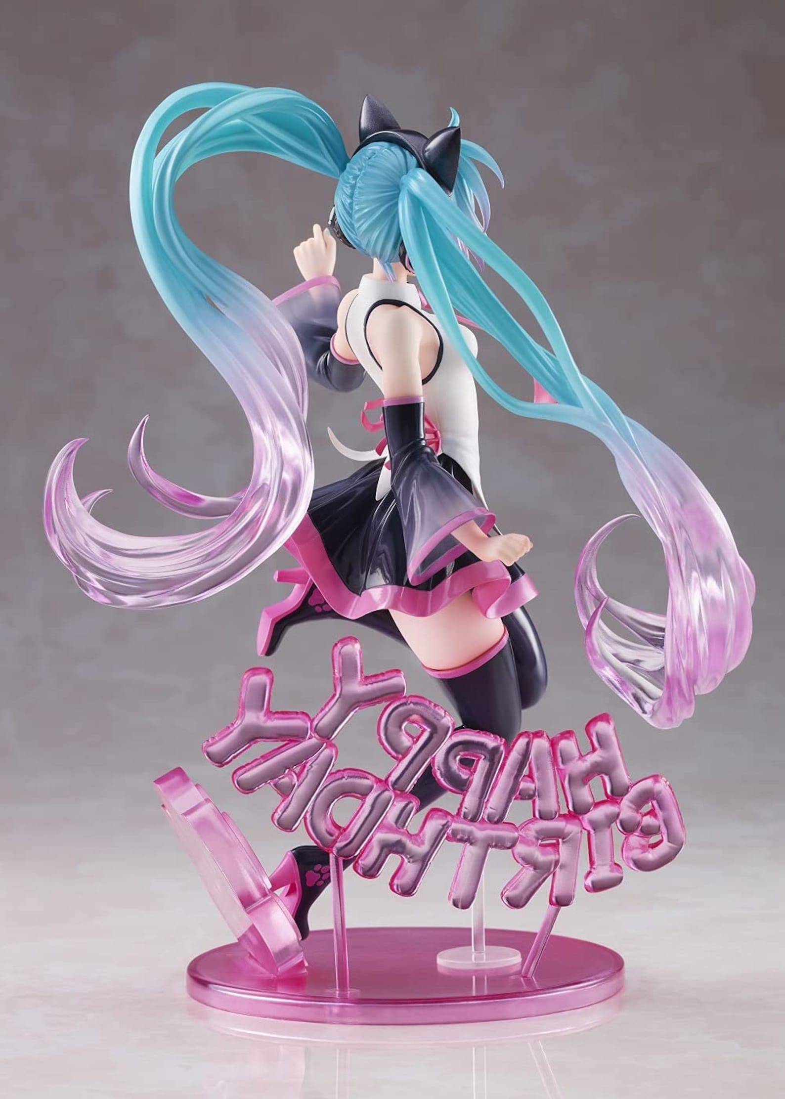 Hatsune Miku Vocaloid 14th Anniversary Happy Cat Ver. Figure - Etsy