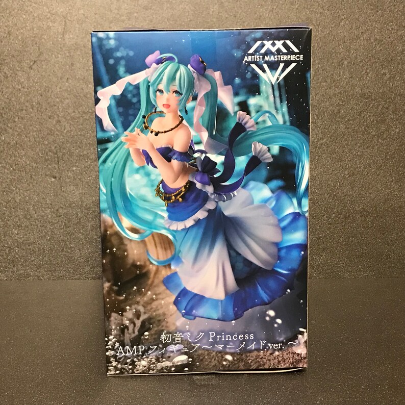 Hatsune Miku Princess Mermaid Ver. Vocaloid AMP Figure - Etsy