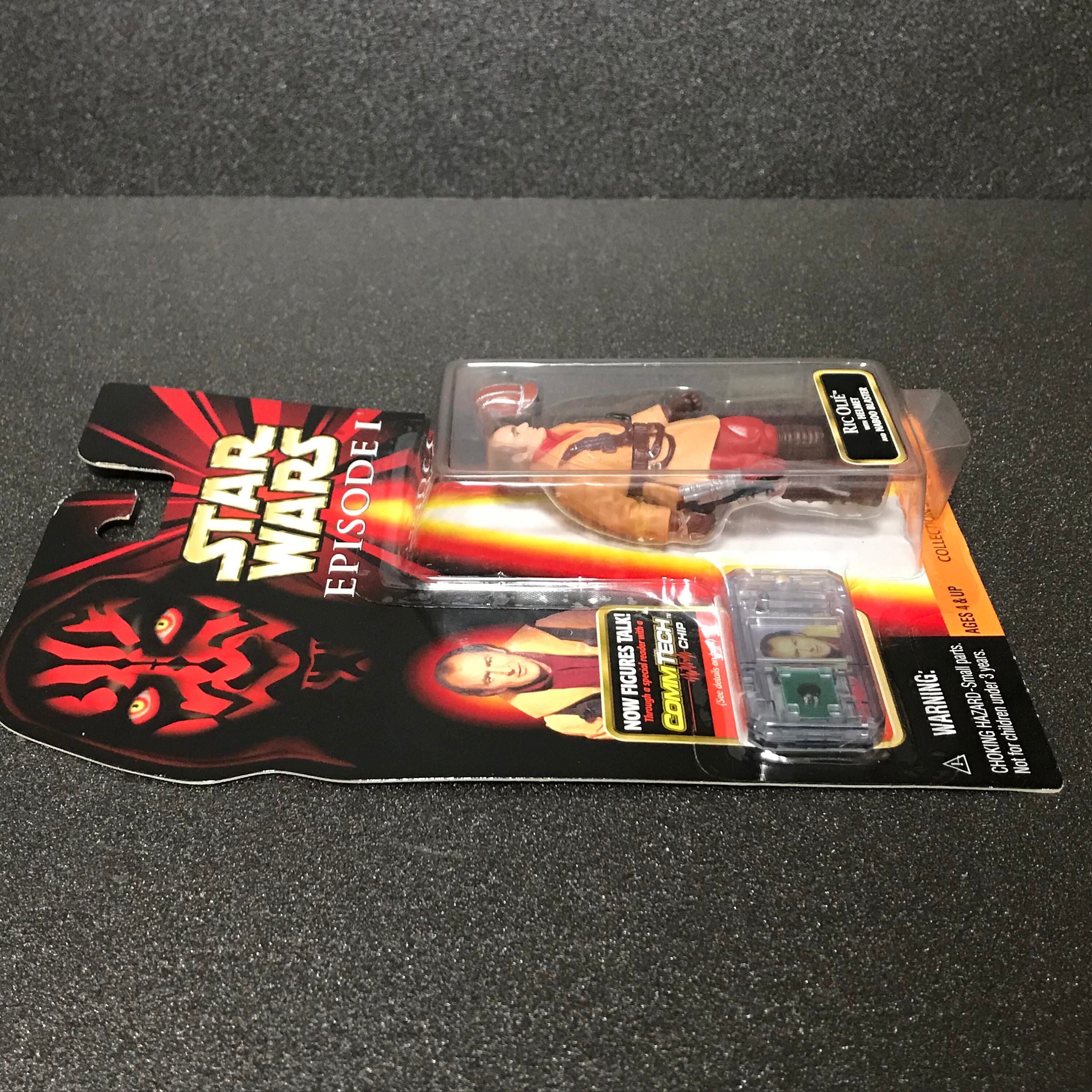 Star Wars Ric Olie With Helmet and Naboo Blaster Action Figure - Etsy