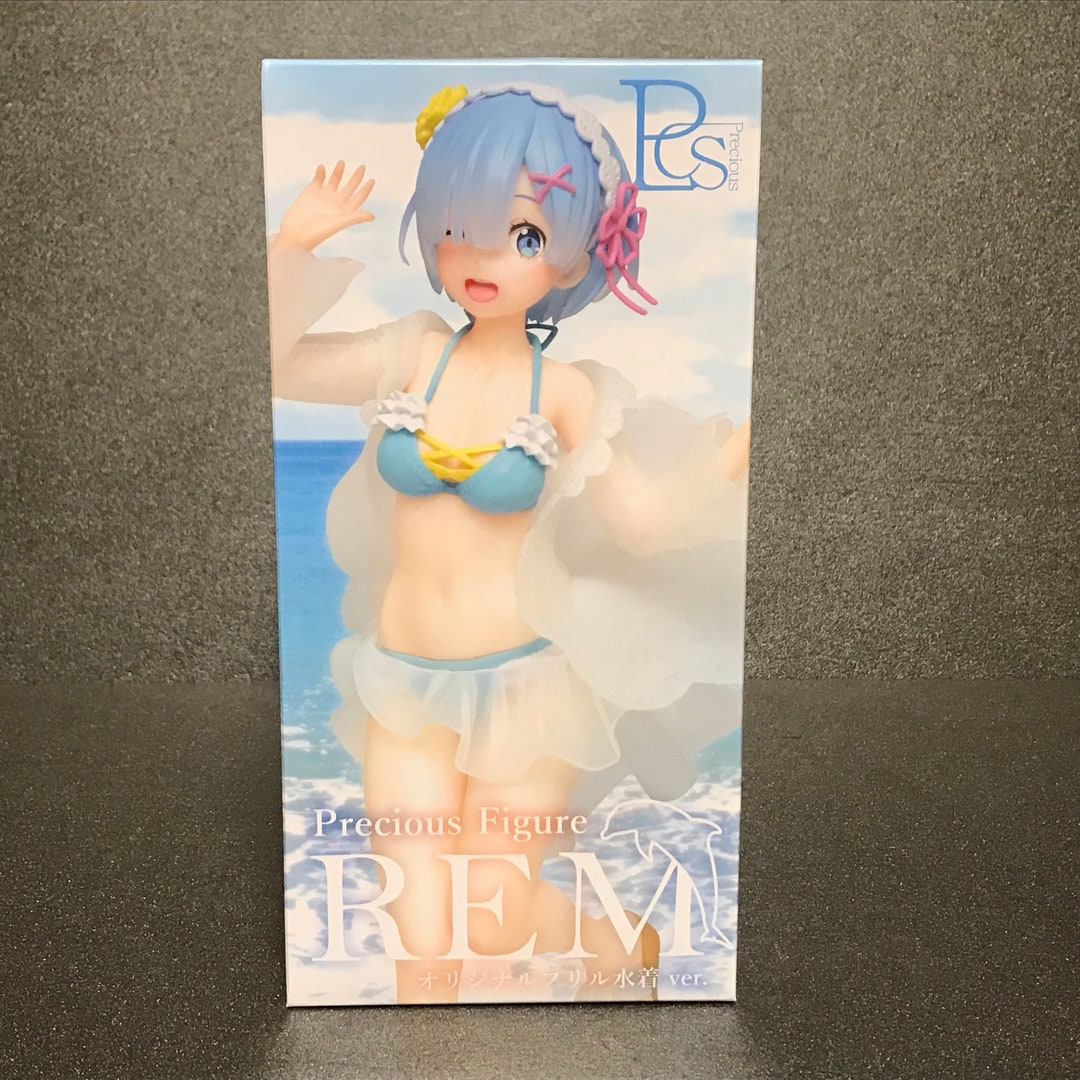 Re: Zero Rem Precious Figure Frill Original Swimsuit Ver. Taito Japan Authentic Kawaii - Etsy ...