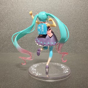 Hatsune Miku Vocaloid Spring Version Figure TAITO Authentic JAPAN Rare ...