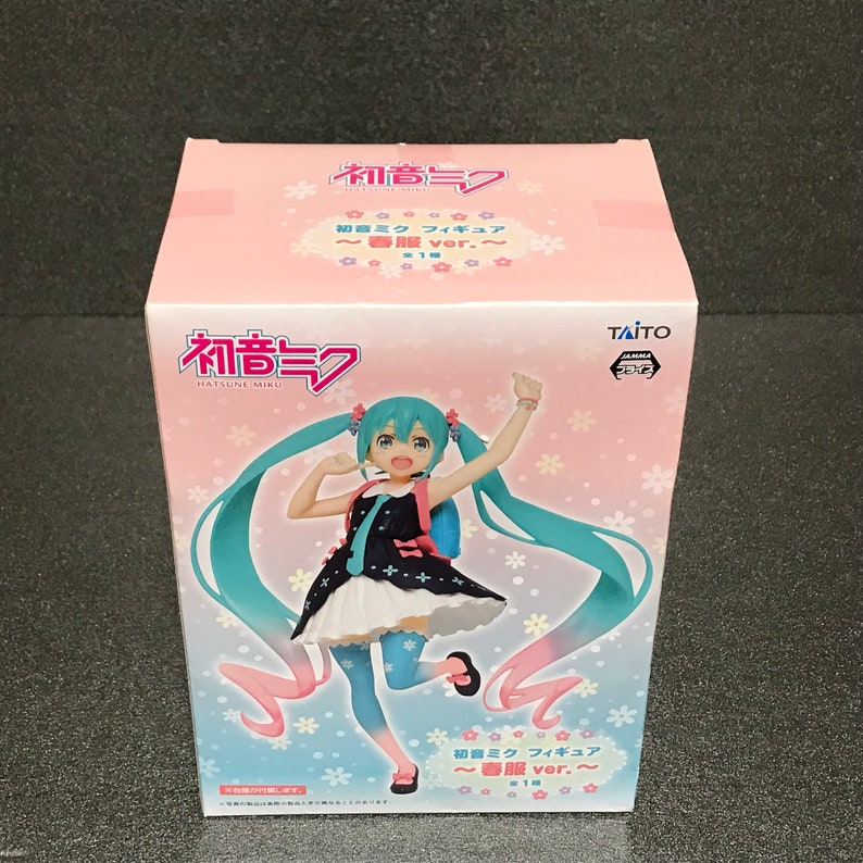 Hatsune Miku Vocaloid Spring Version Figure TAITO Authentic - Etsy