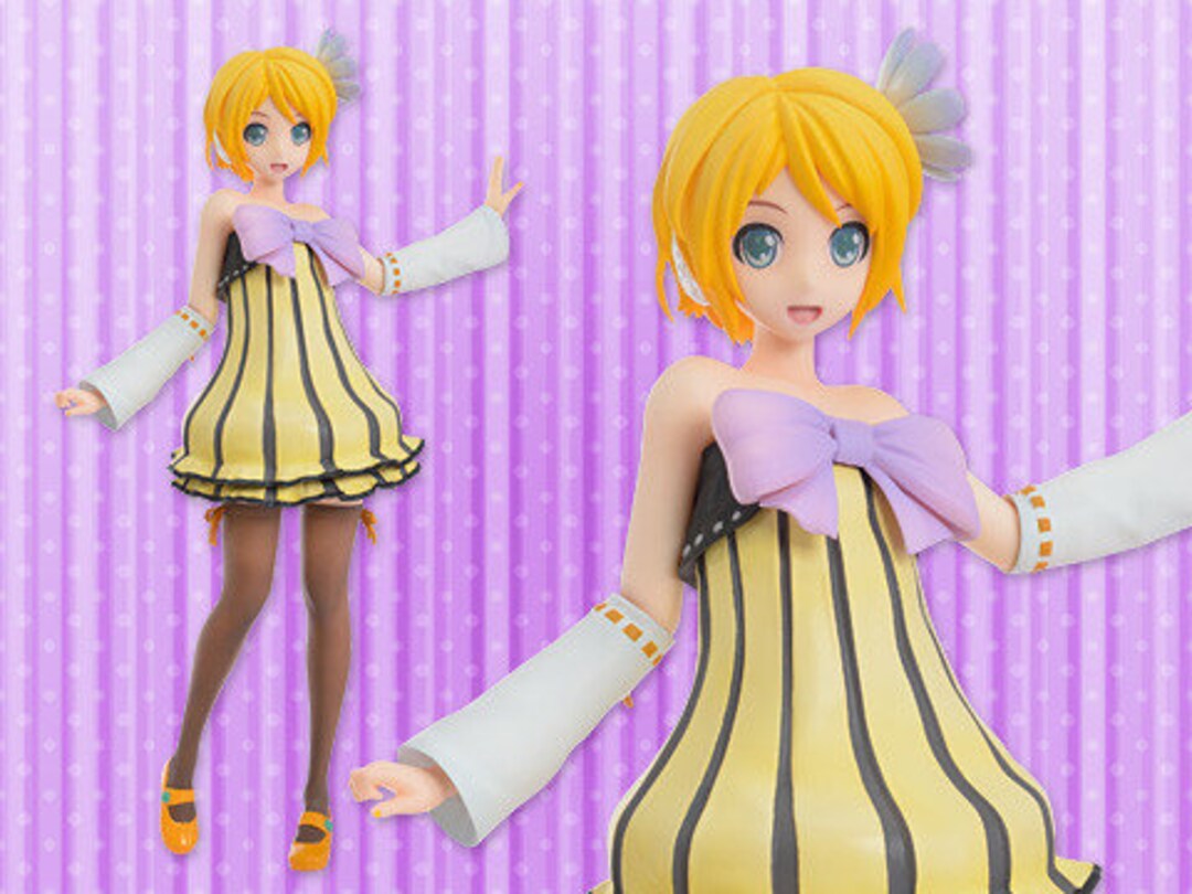 Rin Kagamine Cheerful Candy Super Premium Figure Hatsune - Etsy