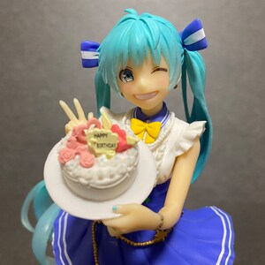 Hatsune Miku Vocaloid Birthday Figure 2019 Ver. Taito JAPAN Authentic ...