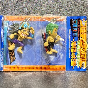 One Piece Usopp & Roronoa Mascot Figure It's Holiday Banpresto Japan ...