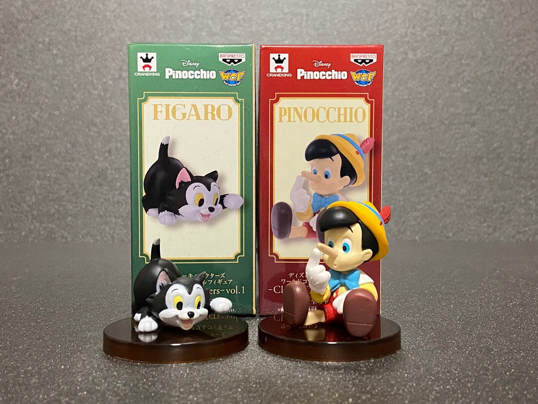 Pinocchio & Figaro Figure Disney Classic Characters WCF Banpresto JAPAN ...
