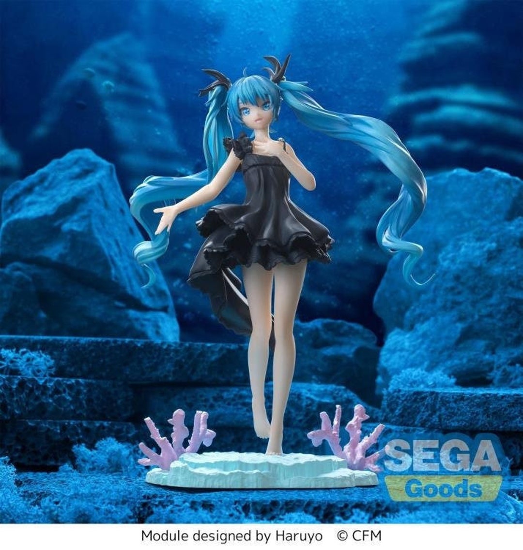 Hatsune Miku Tiefseemädchen Figur Vocaloid Mega 39's Luminasta ...