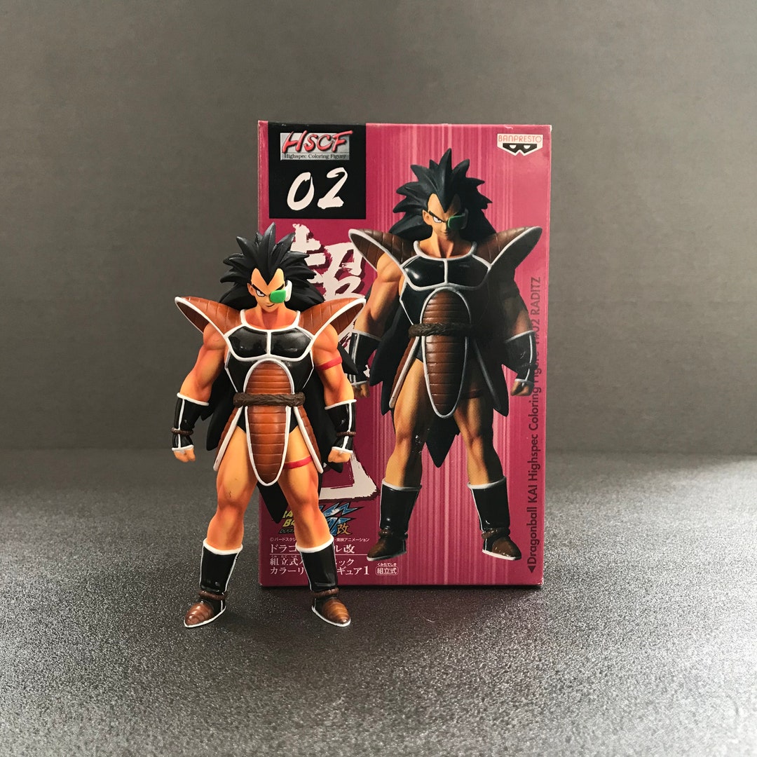 Raditz Figure Dragon Ball Kai HSCF 02 Highspec Coloring Banpresto Japan ...
