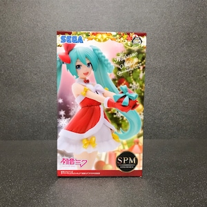 Miku Christmas Vocaloid Hatsune Super Premium Figure Authentic Sega ...
