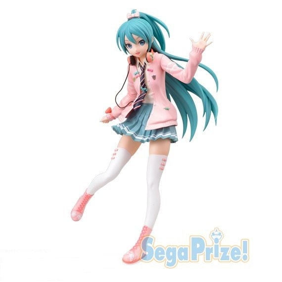 Hatsune Miku Ribbon Girl Super Premium Figure Project Diva | Etsy